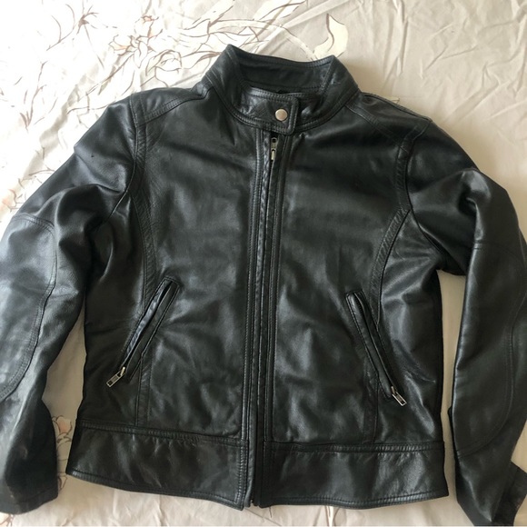 Street Level | Jackets & Coats | Street Level Black Leather Motorcycle ...